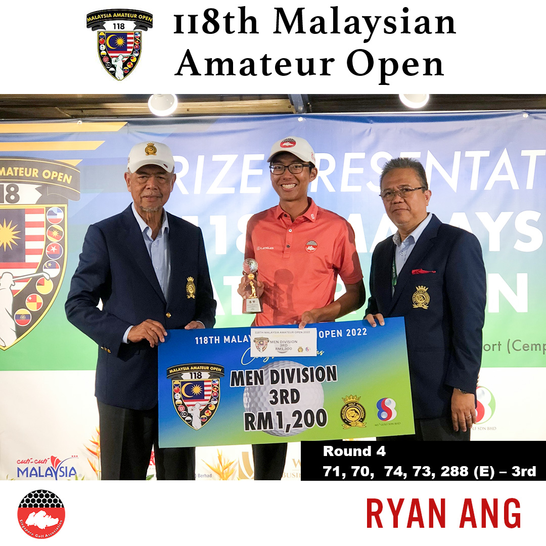 118th Malaysia Amateur Open – SGA