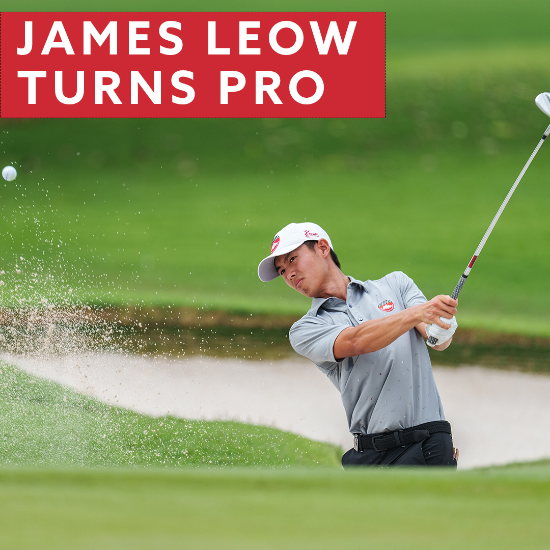 Singapore golfer and SEA Games Gold Medallist James Leow turns ...