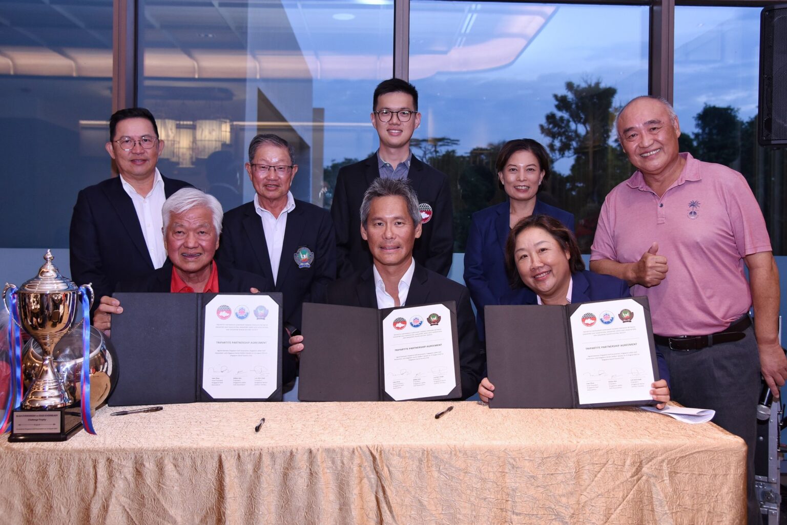 SGA, SLGA, SSGS ink tripartite agreement – SGA