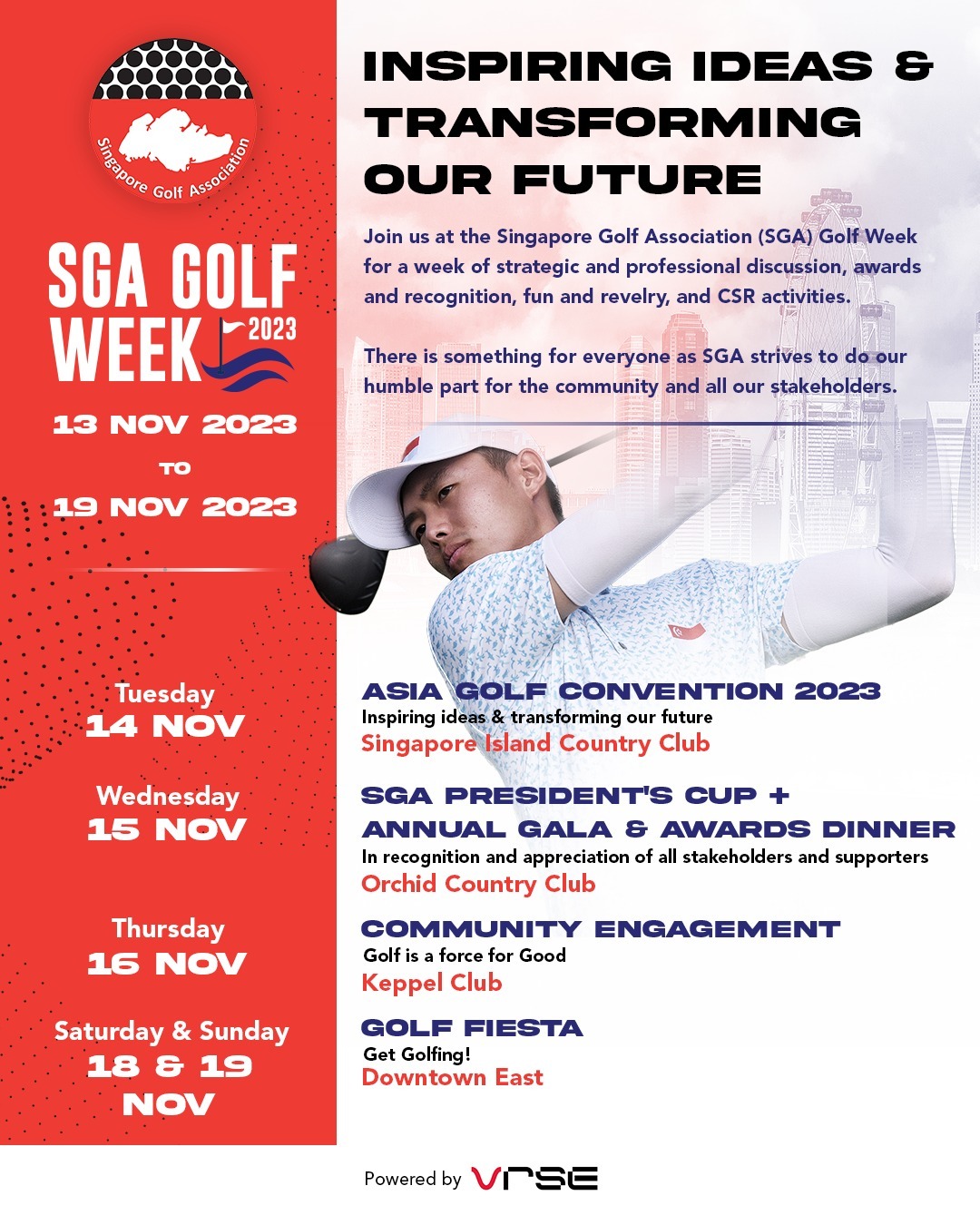 Inaugural SGA Golf Week ready to tee off in November – SGA