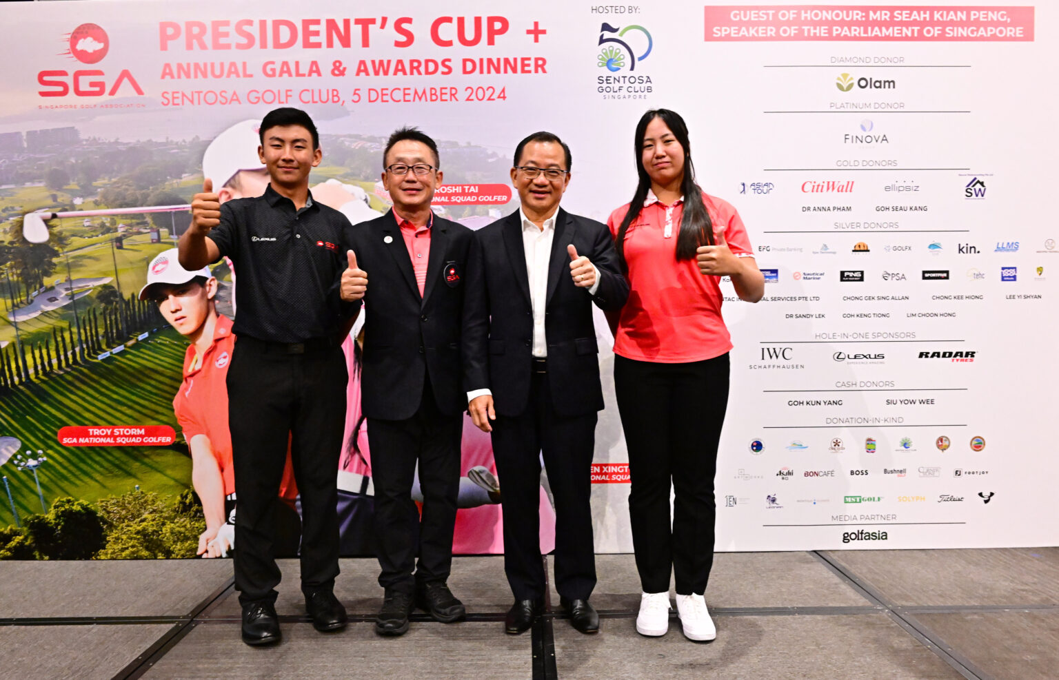 Stakeholders and players feted at SGA Gala and Awards Dinner – SGA