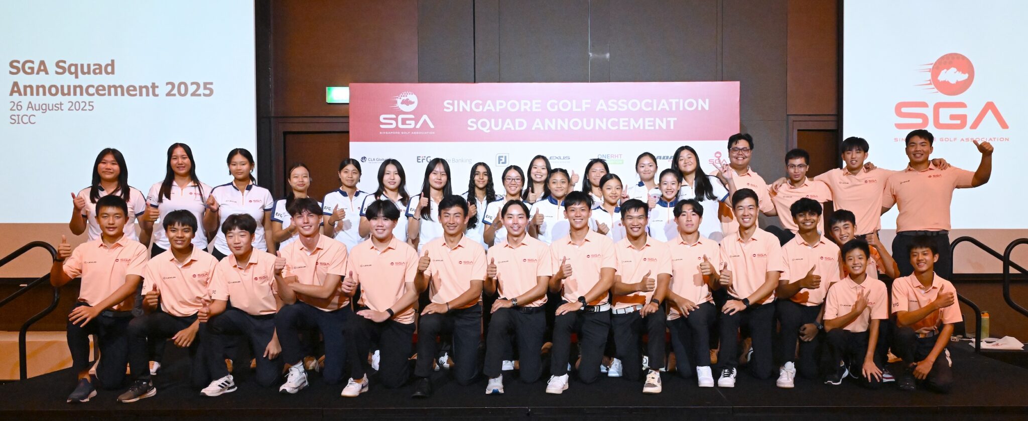 Singapore Golf Association unveils 60-member national squad – SGA